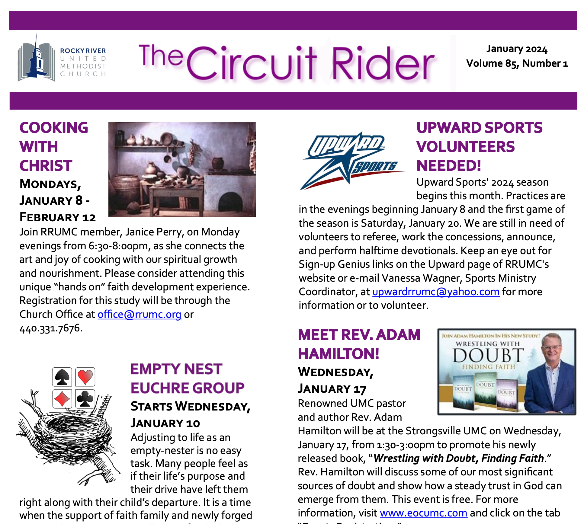 Circuit Rider – January 2024 — Rocky River United Methodist Church